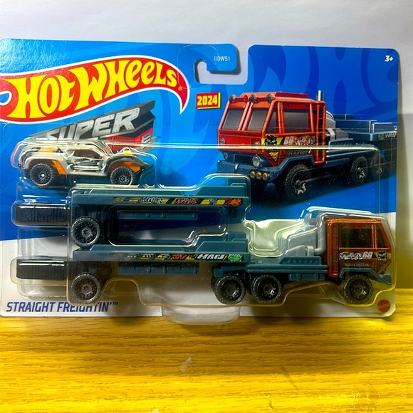 MATTEL HOT WHEELS | Toys | Hot Wheels 224 Super Rigs Straight Freightin ...